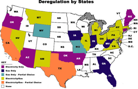dereg_map | Energy Deregulation