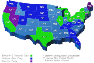 US Deregulated States | Energy Deregulation